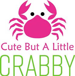 A Little Crabby Vector Illustration | AnnTheGran.com