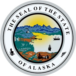 Alaska State Seal Vector Illustration | AnnTheGran.com