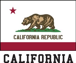 California Flag Vector Illustration | AnnTheGran.com