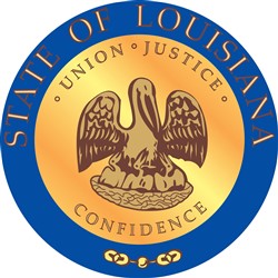 Louisiana State Seal Vector Illustration | AnnTheGran.com