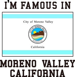 Famous Moreno Valley Vector Illustration | AnnTheGran.com