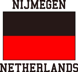 Nijmegen Flag Vector Illustration | AnnTheGran.com