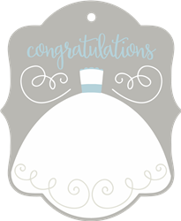 Congratulations Gift Tag SVG file - SVG cut files.com | AnnTheGran.com