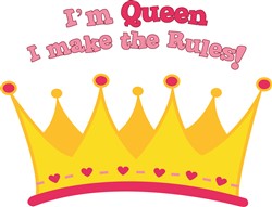 Queen Rules Vector Illustration | AnnTheGran.com