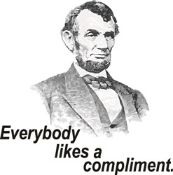 Everybody Likes A Compliment Vector Illustration | AnnTheGran.com
