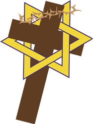 Star And Cross Vector Illustration | AnnTheGran.com