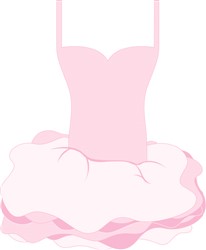 Tutu Vector Illustration | AnnTheGran.com