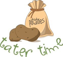 Tater Time Vector Illustration | AnnTheGran.com