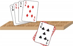 Cribbage Hand Vector Illustration | AnnTheGran.com