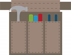 Tool Belt Vector Illustration | AnnTheGran.com