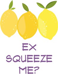 Ex Squeeze Me Vector Illustration | AnnTheGran.com