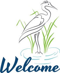 Welcome Bird Vector Illustration | AnnTheGran.com