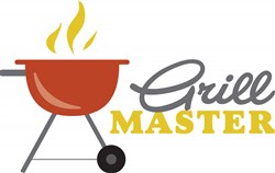 Grill Master Vector Illustration | AnnTheGran.com