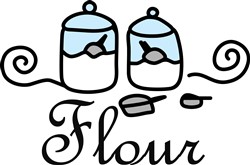 Flour Vector Illustration | AnnTheGran.com