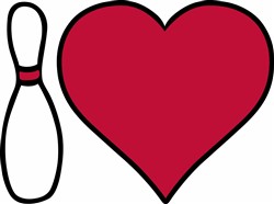 Pin Heart Vector Illustration | AnnTheGran.com