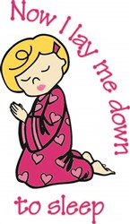 Bedtime Prayer Vector Illustration | AnnTheGran.com