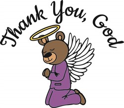 Thank You God Vector Illustration | AnnTheGran.com