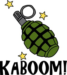 Kaboom Vector Illustration | AnnTheGran.com