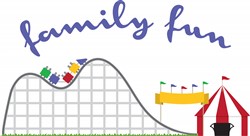 Family Fun Vector Illustration | AnnTheGran.com