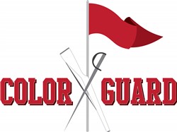 Color Guard Vector Illustration | AnnTheGran.com
