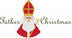 Father Christmas Vector Illustration | AnnTheGran.com