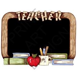 Teachers Frame Vector Illustration | AnnTheGran.com