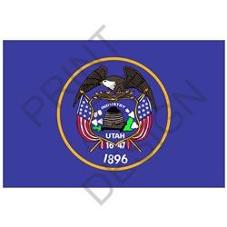 Utah Vector Illustration | AnnTheGran.com