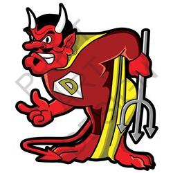 Devil Vector Illustration | AnnTheGran.com