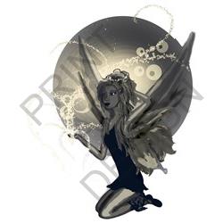 Midnight Fairy Vector Illustration | AnnTheGran.com