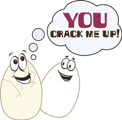 Crack Me Up Vector Illustration | AnnTheGran.com
