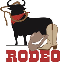 Rodeo Vector Illustration | AnnTheGran.com