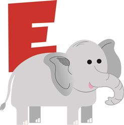 Elephant Vector Illustration | AnnTheGran.com