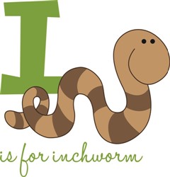 I Is For Inchworm SVG file - SVG cut files.com | AnnTheGran.com