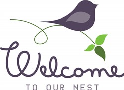 Welcoming Bird Vector Illustration | AnnTheGran.com