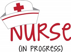 Nurse In Progress Vector Illustration | AnnTheGran.com