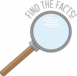 Find Facts Vector Illustration | AnnTheGran.com