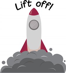 Lift Off! Vector Illustration | AnnTheGran.com