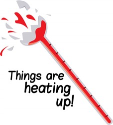 Heating Up! Vector Illustration | AnnTheGran.com