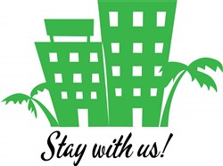 Stay With Us Vector Illustration | AnnTheGran.com