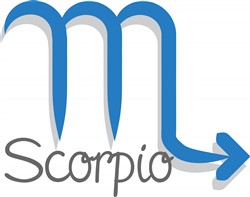 Scorpio Vector Illustration | AnnTheGran.com