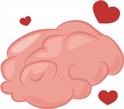 Heart Brain Vector Illustration | AnnTheGran.com