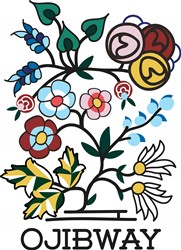 Ojibway Floral Vector Illustration | AnnTheGran.com