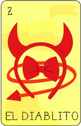 El Diablito Vector Illustration | AnnTheGran.com