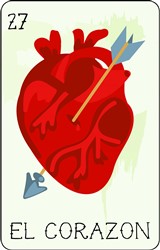 El Corazon Vector Illustration | AnnTheGran.com