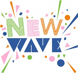 New Wave Vector Illustration | AnnTheGran.com