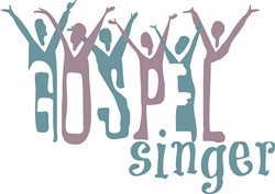 Gospel Singer Vector Illustration | AnnTheGran.com