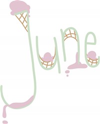 June Vector Illustration | AnnTheGran.com