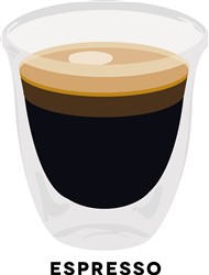 Espresso Vector Illustration | AnnTheGran.com