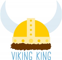 Viking King Helmet Vector Illustration | AnnTheGran.com