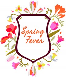 Spring Fever Vector Illustration | AnnTheGran.com